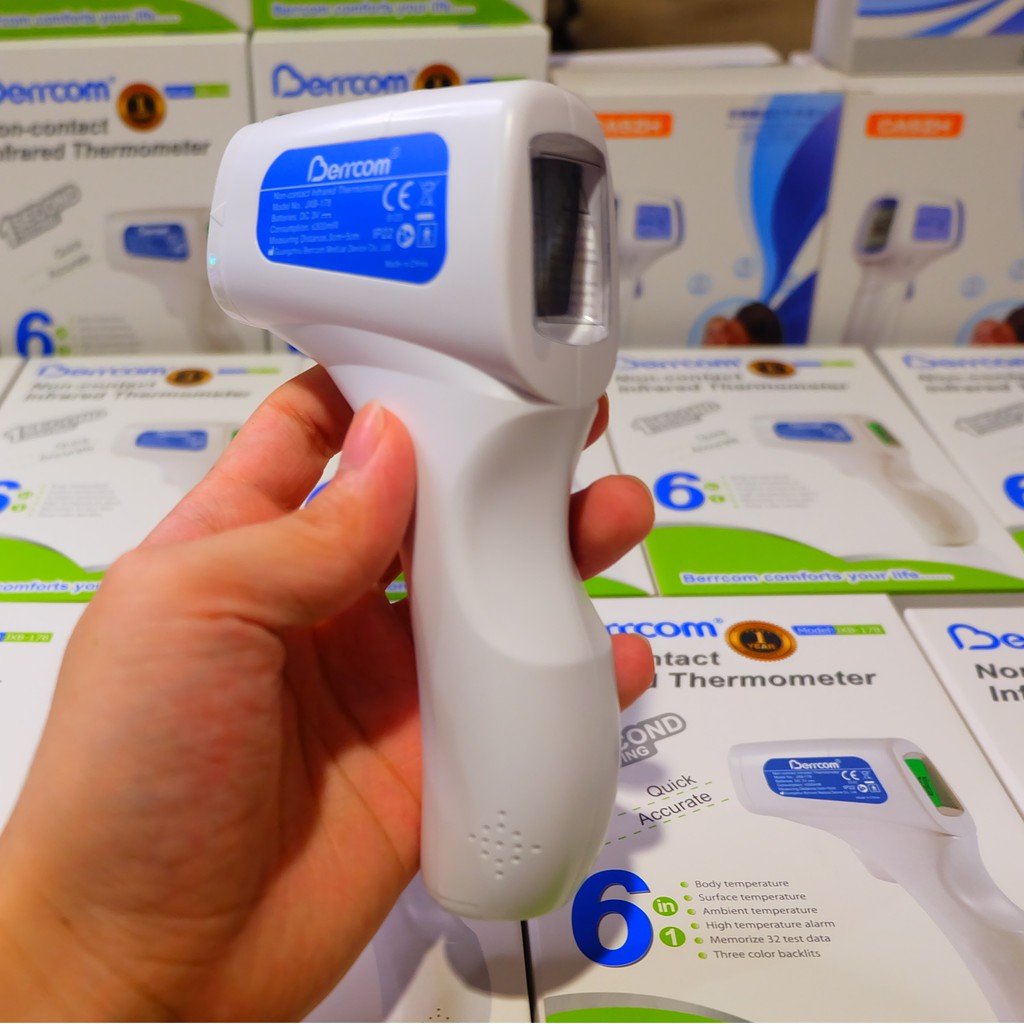 (สินค้าพร้อมส่ง)รุ่น JXB-178 เครื่องวัดไข้ ประกัน 1 ปี ...