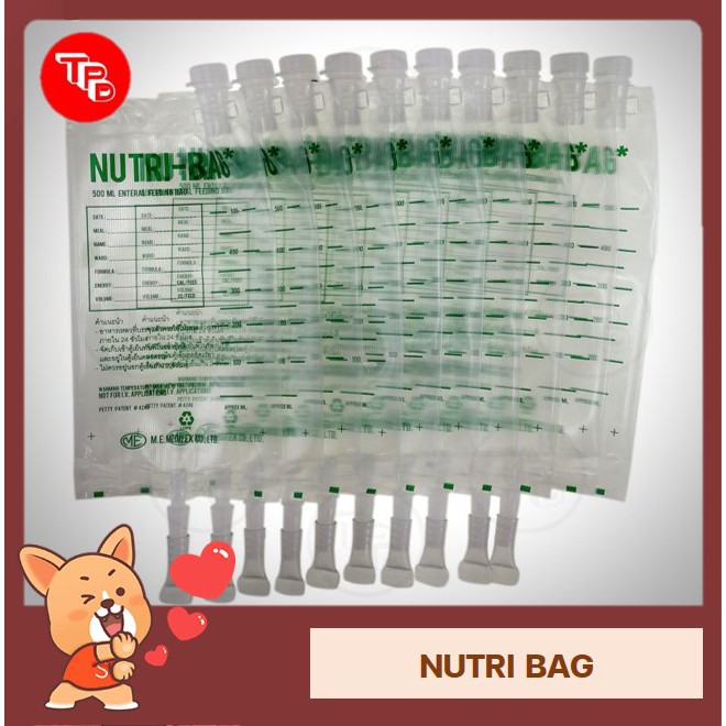 Nutri-Bag ถุงใส่อาหาร แพ็ค 100 ชิ้น - thaipuredevice - ThaiPick