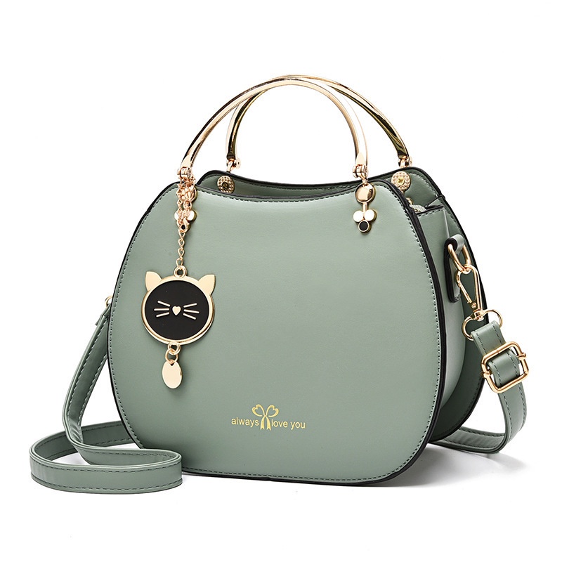 w2022 NEW Cute Kitten Ladies Shoulder Bags Korean Girl Shell Small Bag ...