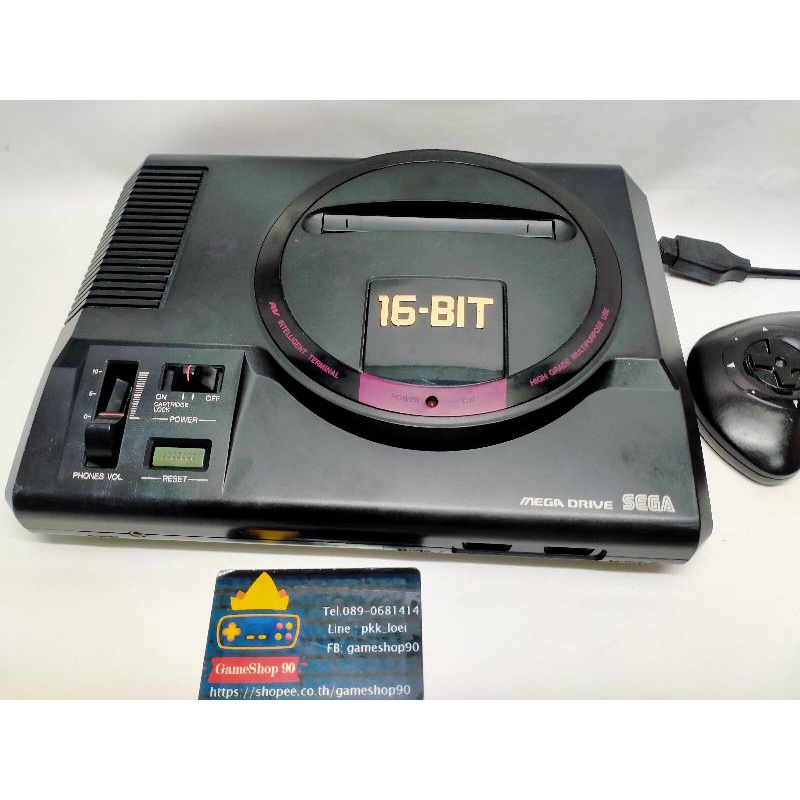 เครื่องเกม Sega Megadrive 1 แท้ Japan ไฟไทยพร้อมเล่น ระบบAV แถมเกม ...