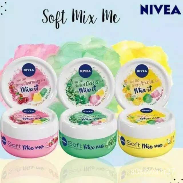 Nivea Soft Mix Me 100ml | Shopee Thailand