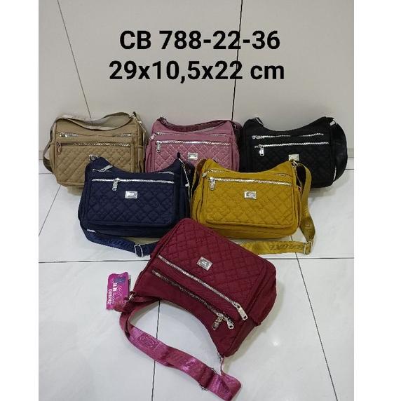 ต้นฉบับ กระเป๋าสะพายข้าง 5 Res ORI Chibao 788-22-36B - iowi9qr807 - ThaiPick