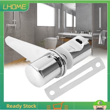 Lhome Bathroom Glass Door Lock Shower Room Latch for Home Office Doors ...