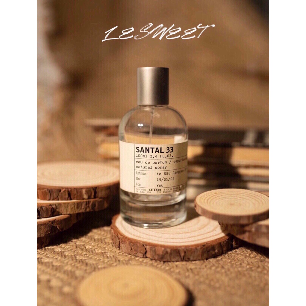 ML wooden fragrance Le Labo Santal 33 perfume laboratory sandalwood 33 ...