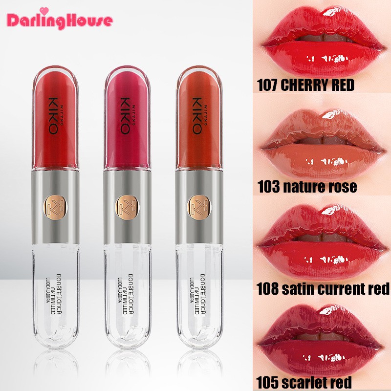 [ReadyStock] Italy KIKO milano Lip Gloss unlimited double touch 6ml ...