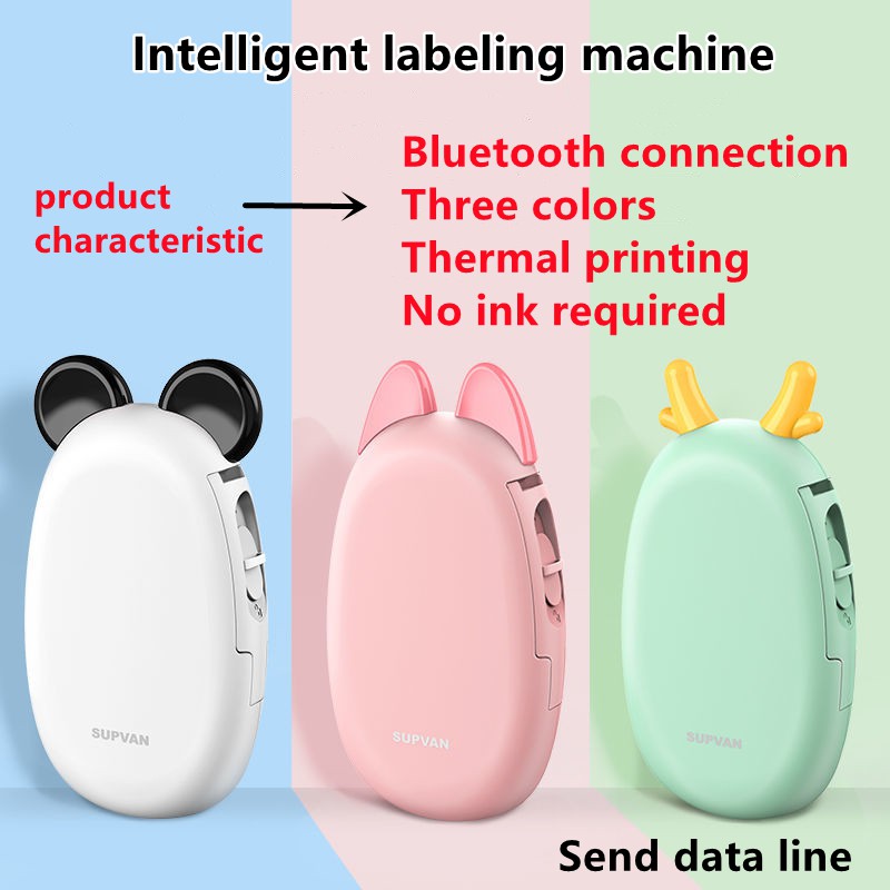 Label machineT10 Label Printer Home Smart Handheld Small Bluetooth ...