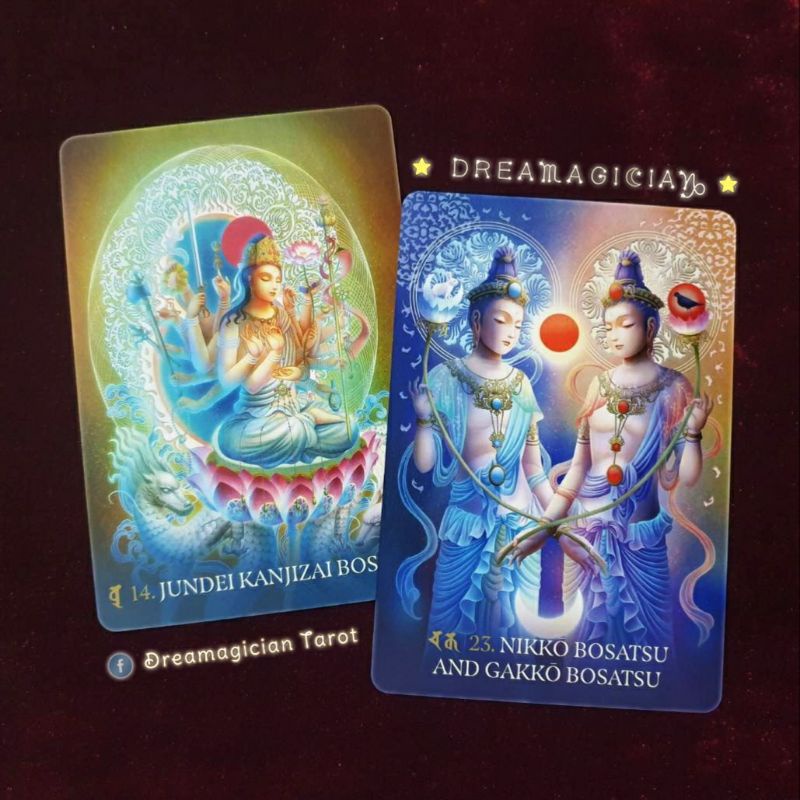 The Esoteric Buddhism Of Japan Oracle Cards ไพ่ออราเคิลแท้ลดราคา ไพ่เทพ ...
