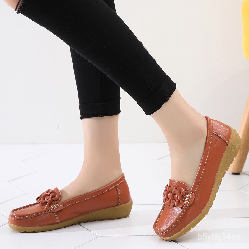 SCL Womens Loafer Ready Stock Womens Flat Work Moccasin Shoes SfE7 ...