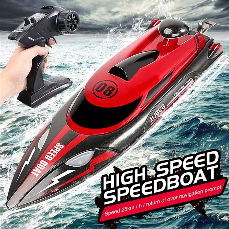 ¤¤ 2021 New 808 Rc Boat 2.4G Remote Control Rechargeable Waterproof ...