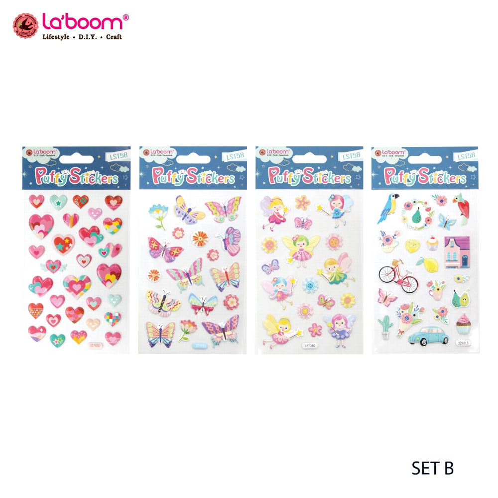 Laboom (ลาบูม) พัฟฟีสติ๊กเกอร์ รหัส LST58 - sakuraproductsth - ThaiPick