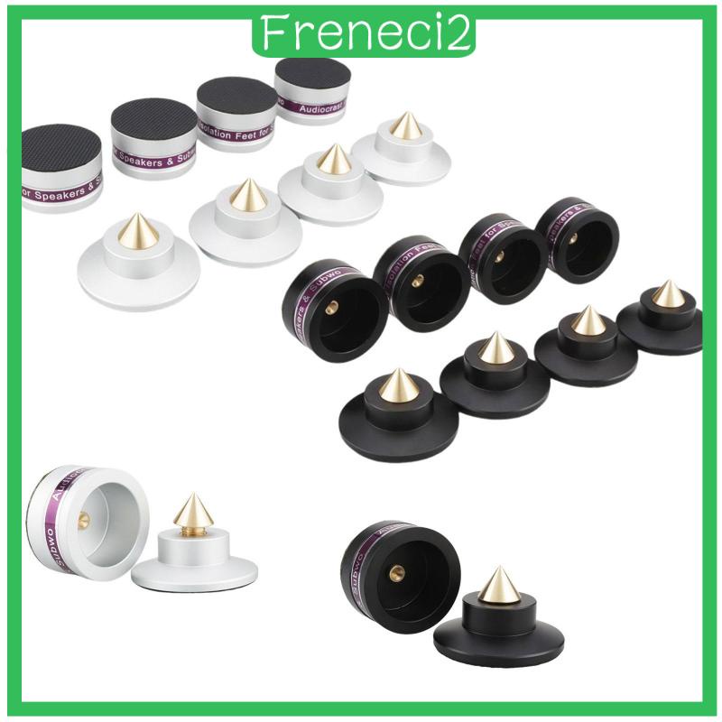FRENECI2 Aluminum Speaker Isolation Spikes Stand Base for Turntables ...
