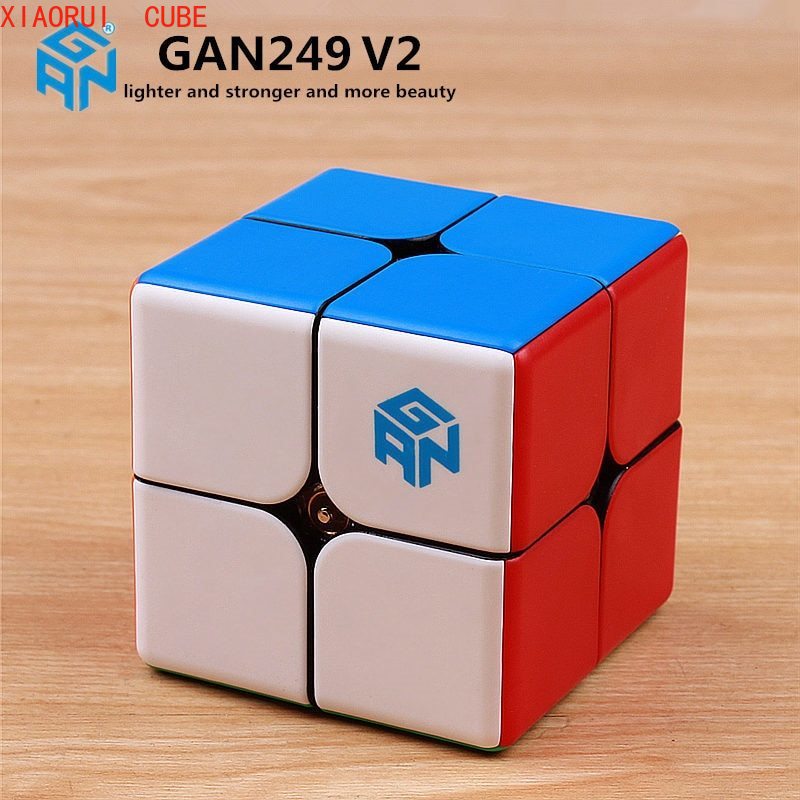 Gan 249 V 2 2x2 รูบิคของเล่นสําหรับเด็ก ( 49 มม . ) | Shopee Thailand