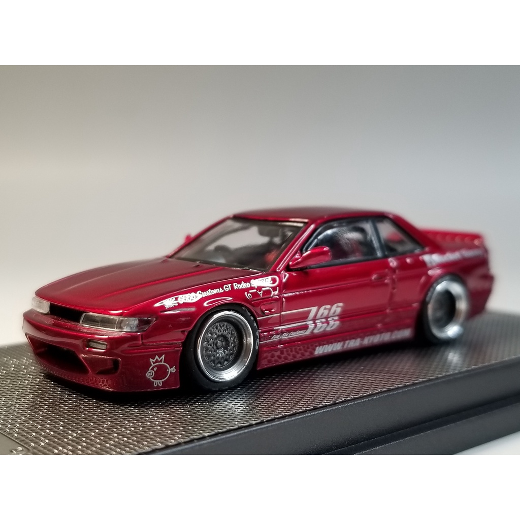 Inno 1/64 Nissan Silvia S13 Rocket Bunny V1 IN64S13V1RED Die Cast Model ...
