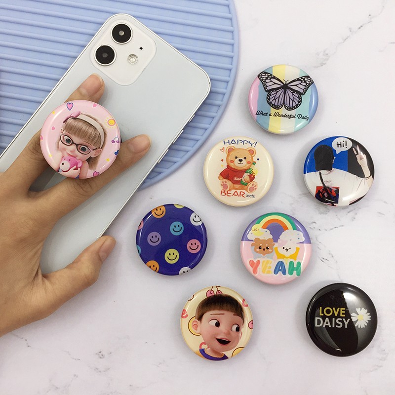 พร้อมส่ง!! Griptok แหวนติดโทรศัพท์ แหวนพิมพ์ลายน่ารัก - tech_art_shop ...