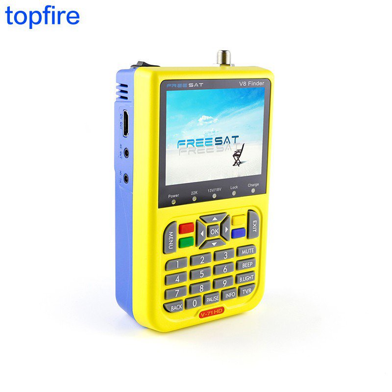 Freesat V8 Finder V-71 HD DVB-S2 High Definition Satellite Finder DVB ...