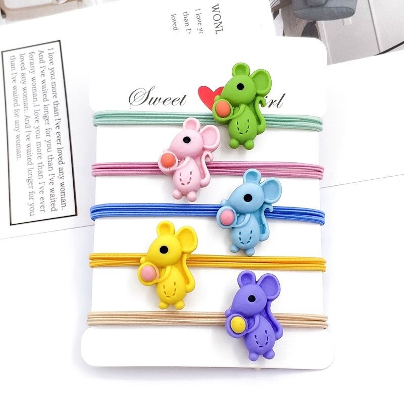 ยางรัดผมเกาหลี หนูน่ารัก - ploypirin_ploy - ThaiPick