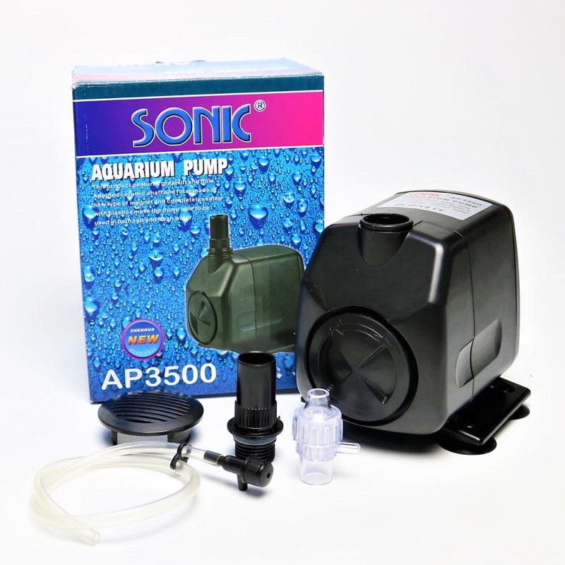 ปั๊มน้ำตู้ปลา Aquarium pond water pump SONIC AP-600 AP-1000 AP-1200 AP ...