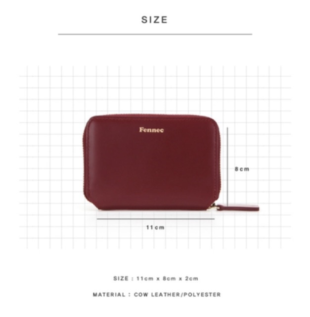 Fennec mini pocket สี marsala - roselmo - ThaiPick
