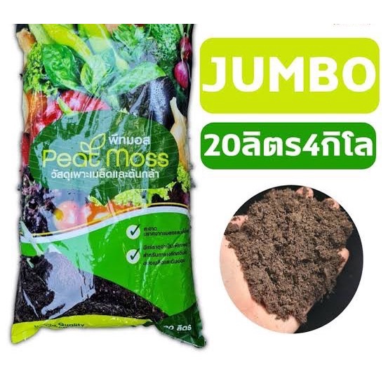 วัสดุเพาะกล้า พีทมอสสำหรับเพาะต้นกล้า Potgrond H คลาสแมน (klasmann ...