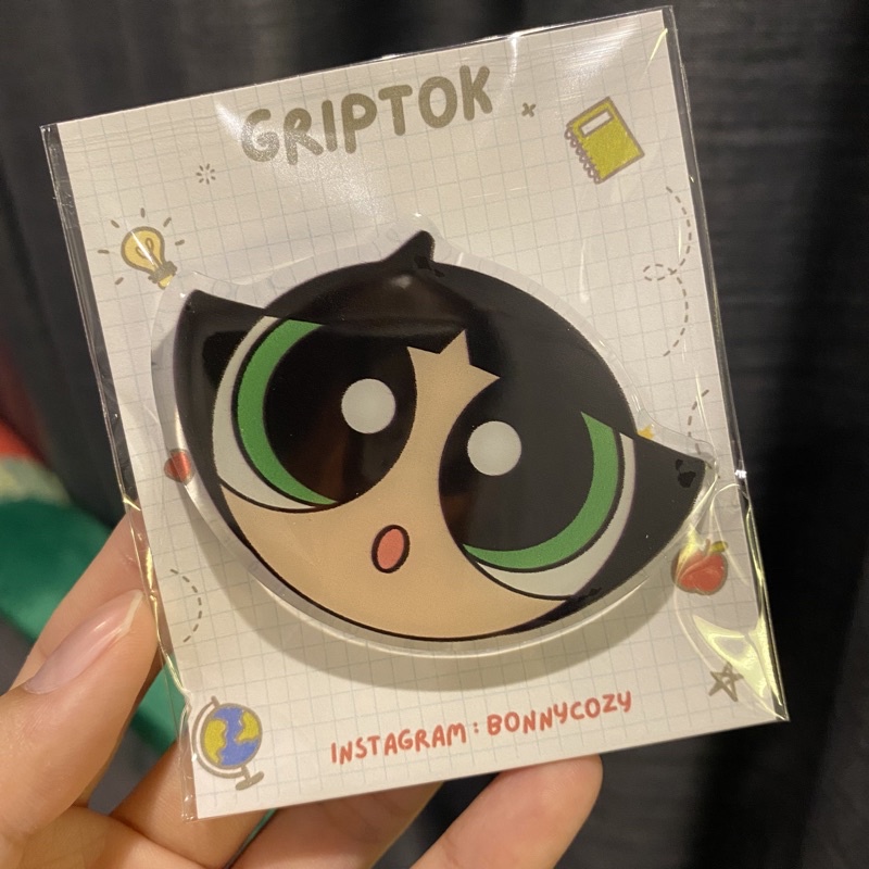 พร้อมส่ง Powerpuff girls Griptok กริ๊บต๊อกติดหลังมือถือ - bonnycozy ...