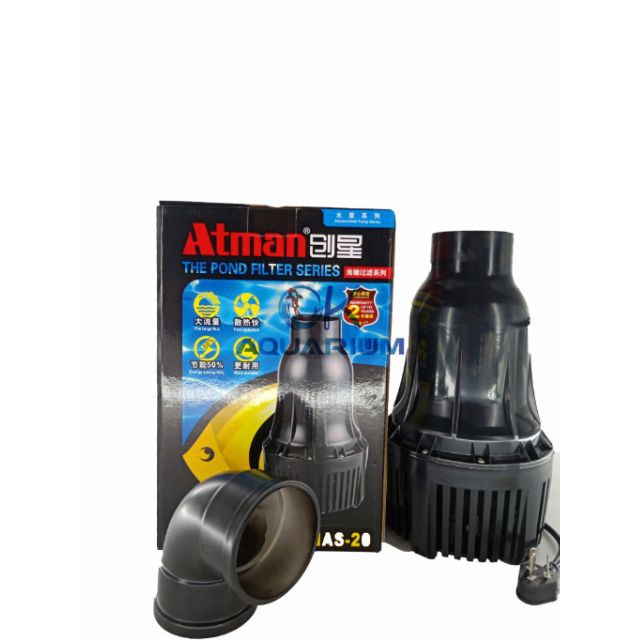 ☁ปั๊มน้ำบ่อปลาประหยัดไฟ Atman has 20/has 25/has 30/has 35 | Shopee Thailand
