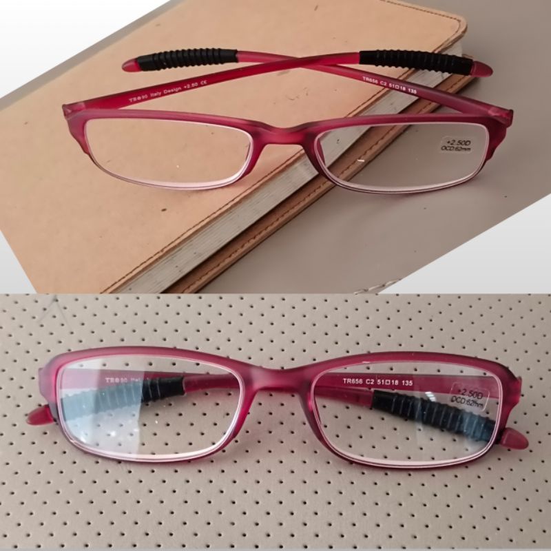 TR656 TR90 กรอบ2Tone แว่นตาอ่านหนังสือ แว่นสายตายาว แว่นตา ...