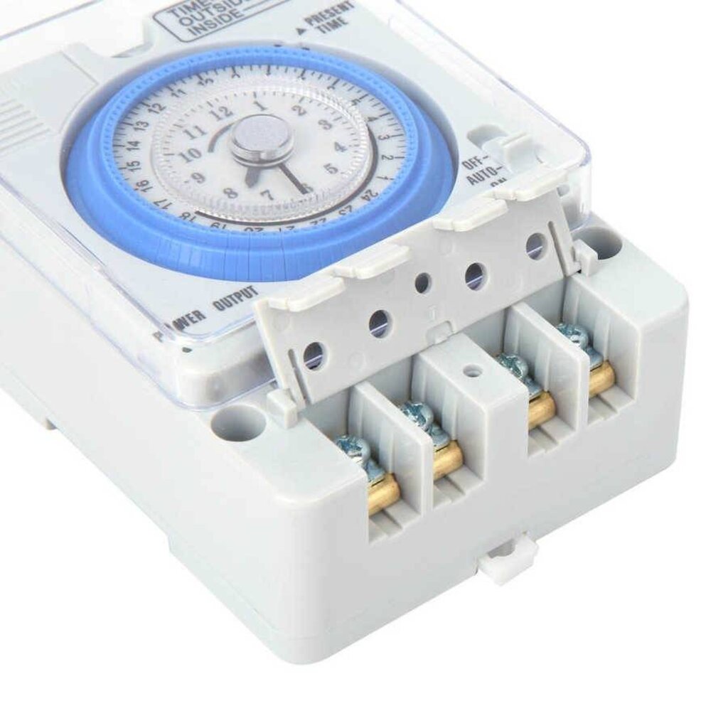 Timer Switch 220V ไทม์เมอร์ นาฬิกาตั้งเวลา 24ชม. มีแบตเตอรี่สำรองไฟ ...