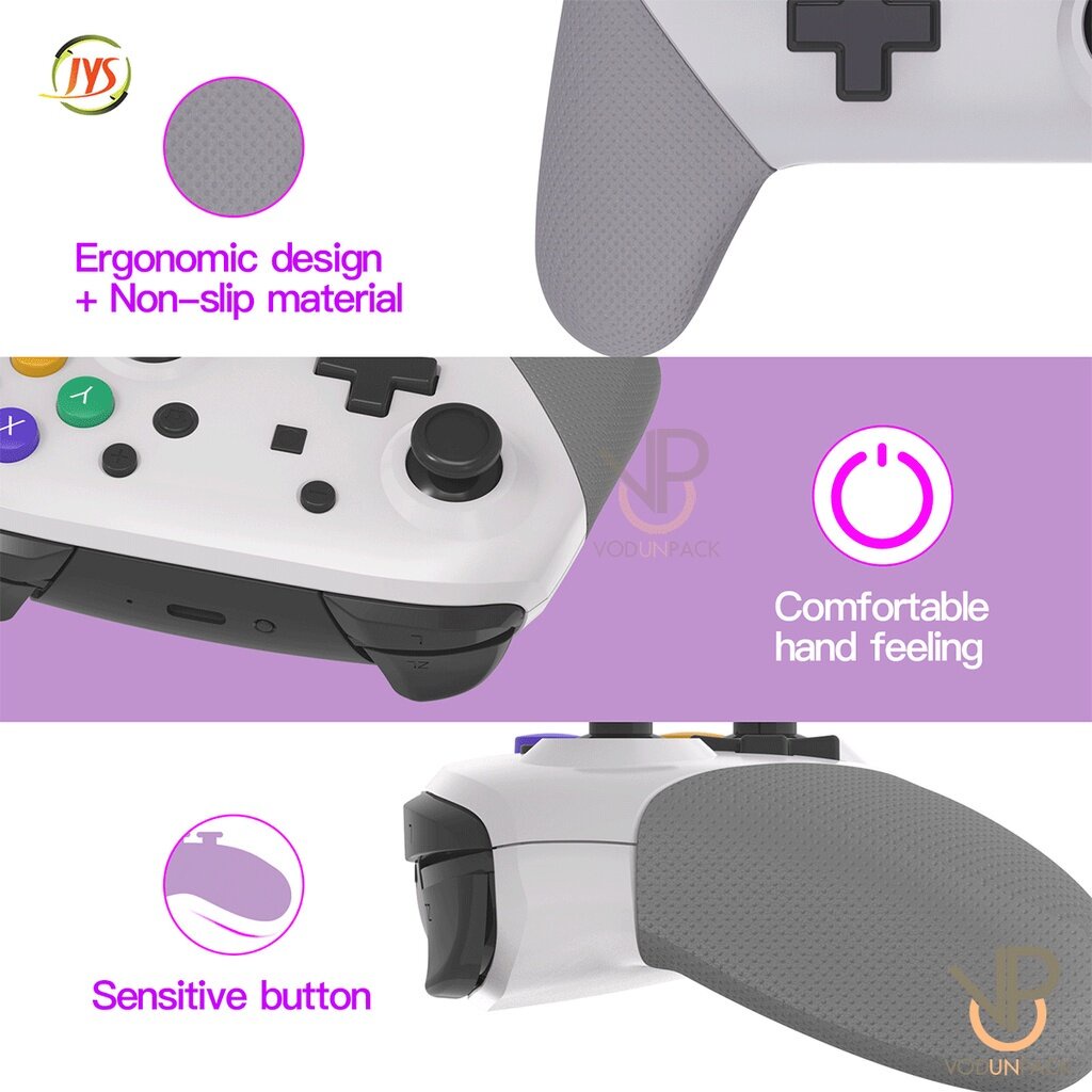 JYS Mini JoyPro Nintendo Switch Lite OLED จอยโปร ขนาดมินิ เล็กกว่าเดิม แต่ฟังชั่นมาเต็ม สแกน ...