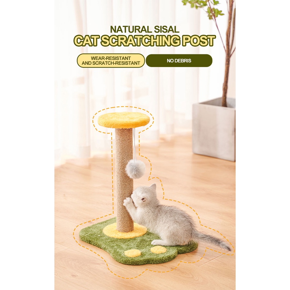 Small Cat Climbing Fun Relieve Boredom Tree House Cat Cat Scratchers ...