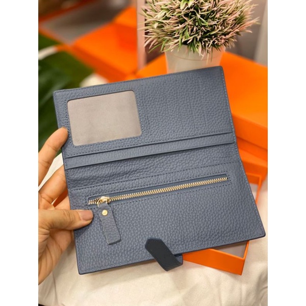 ส่งฟรี️ กระเป๋าสตางค์ใบยาว H Wallet Leather Togo - bebagstore - ThaiPick