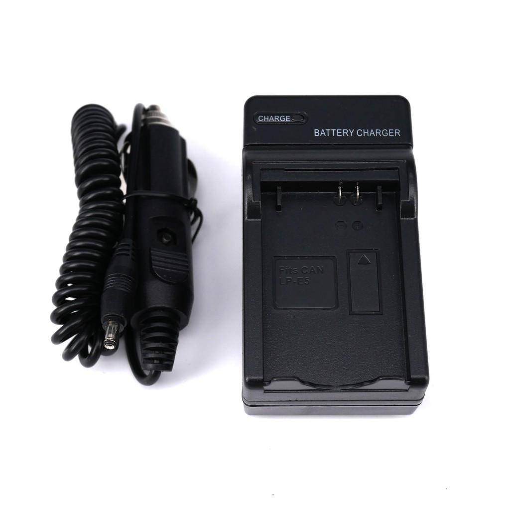 แท่นชาร์จแบตกล้อง Battery Charger LP-E5 for CANON EOS 450D 500D 1000D ...