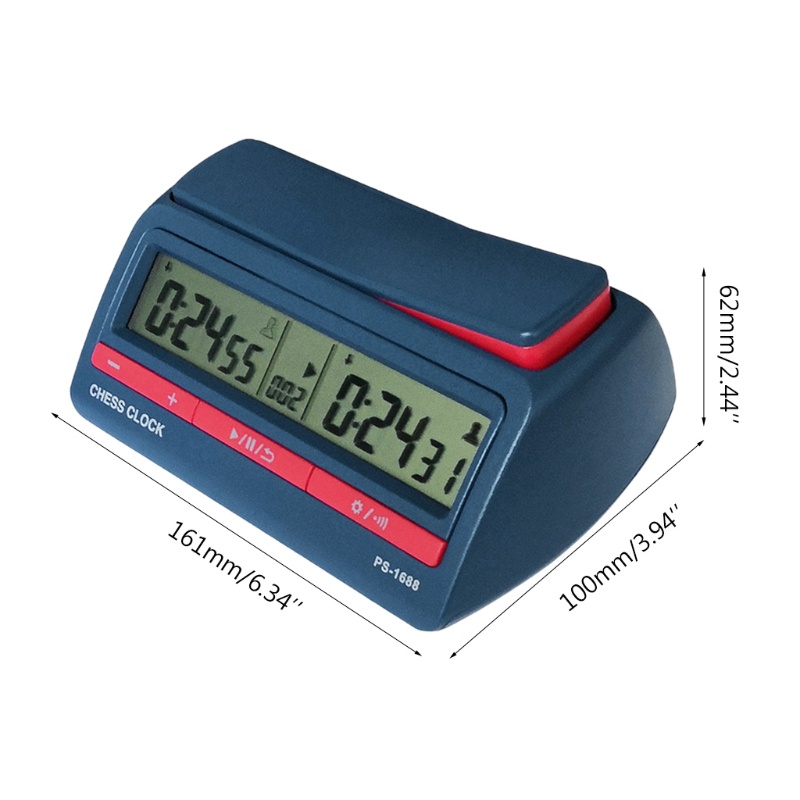 Super Advanced Chess Digital Timer Chess Clock Count Up Down Board Game Clock - superman1.th ...