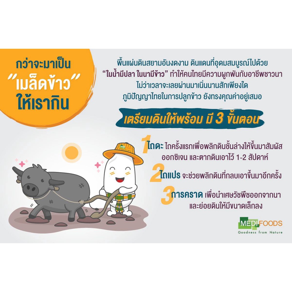 ฮักปันยกลัง (4ถุง) ข้าวหอมเบอร์รี่ ขนาดบรรจุ 5 กก (Hugpun Berry Rice 5 ...