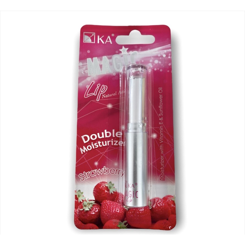 SALE️ KA Magic Lip กลิ่น Strawberry ลิปมันซ่อนสี ลิปมันเปลี่ยนสี สูตร ...