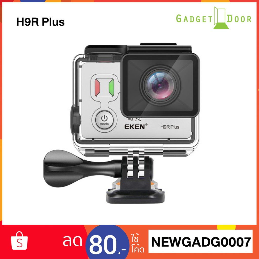 EKEN H9R Plus กล้อง Action Camera บันทึกภาพ ถ่ายใต้น้ำ ภาพคมชัดระดับ 4K ...