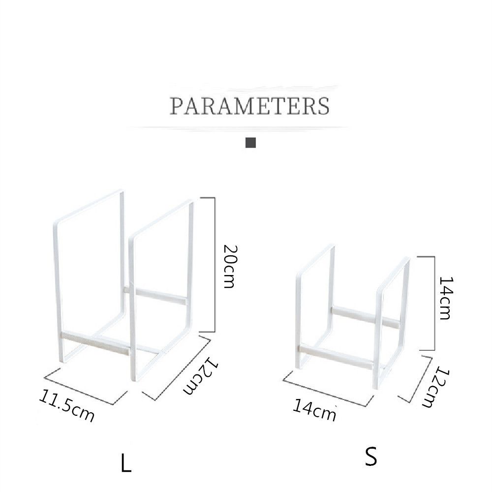 TEAK Landing Storage Rack Black And White Plate Rack Metal Kitchen ...