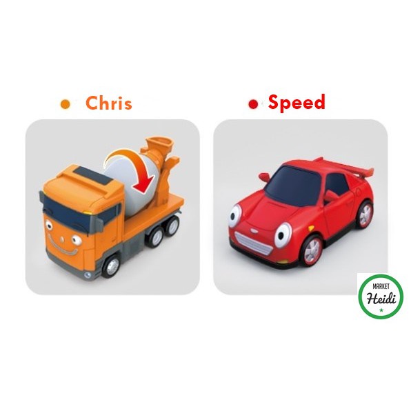 TAYOKOREA Tayo the little bus Set 3 Chris Speed Rubby Billy toys ...