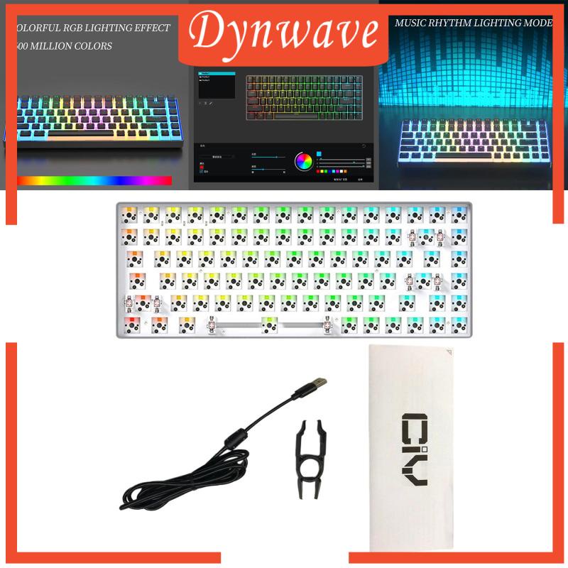 84 Keys Modular Mechanical Keyboard Hot Swap 3Pin 5Pin Music Rhythm ...