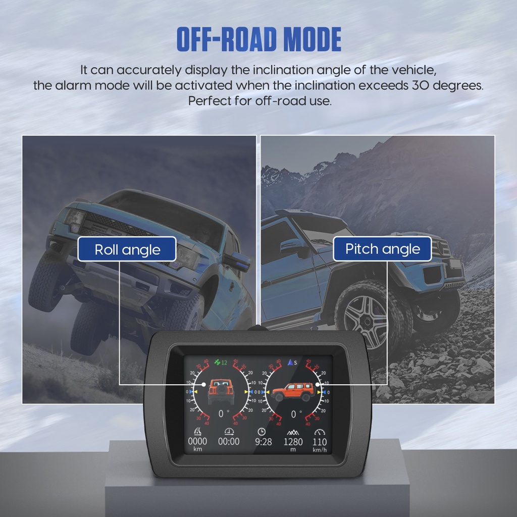 MR CARTOOL M85 Car GPS off-road HUD Speedometer Vehicle Accessories ...
