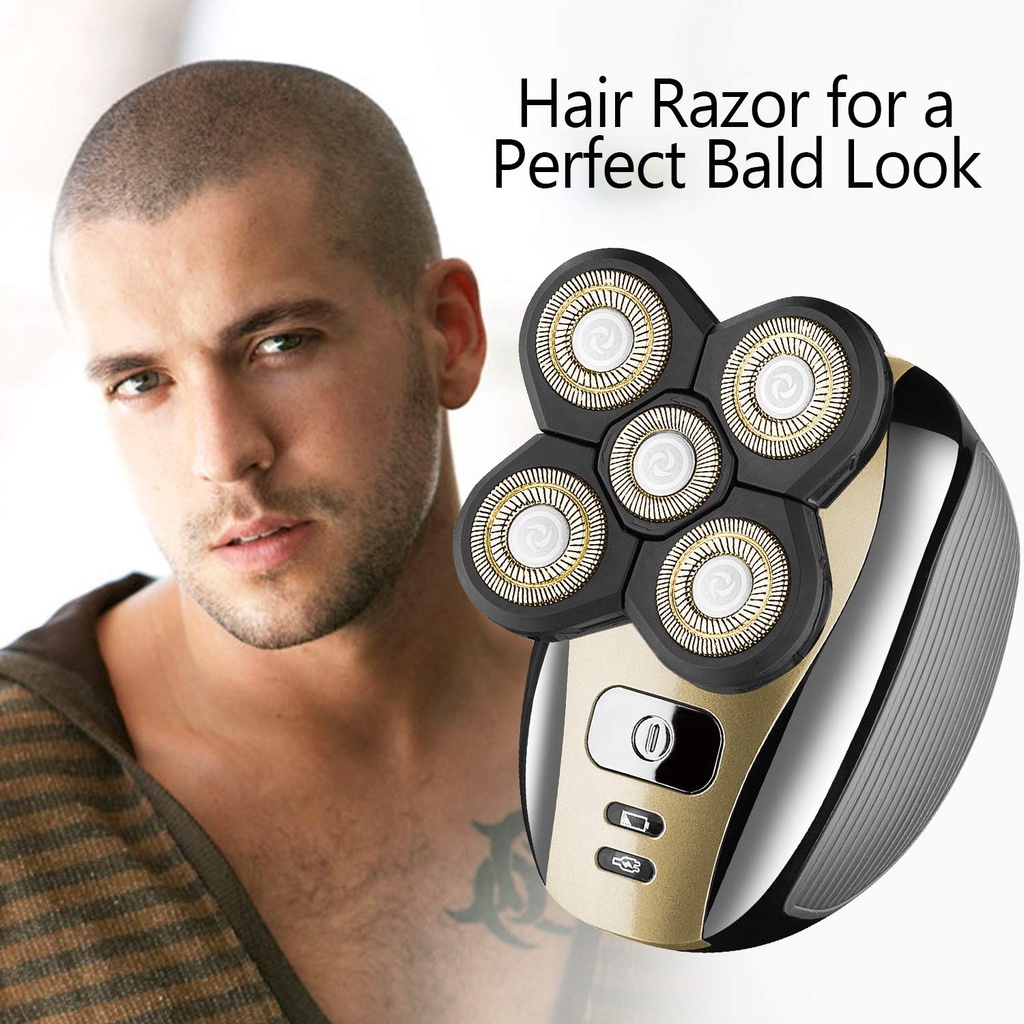 Hot StockPro Head Electric Shaver For Men Wet Dry Electric Razor Beard ...