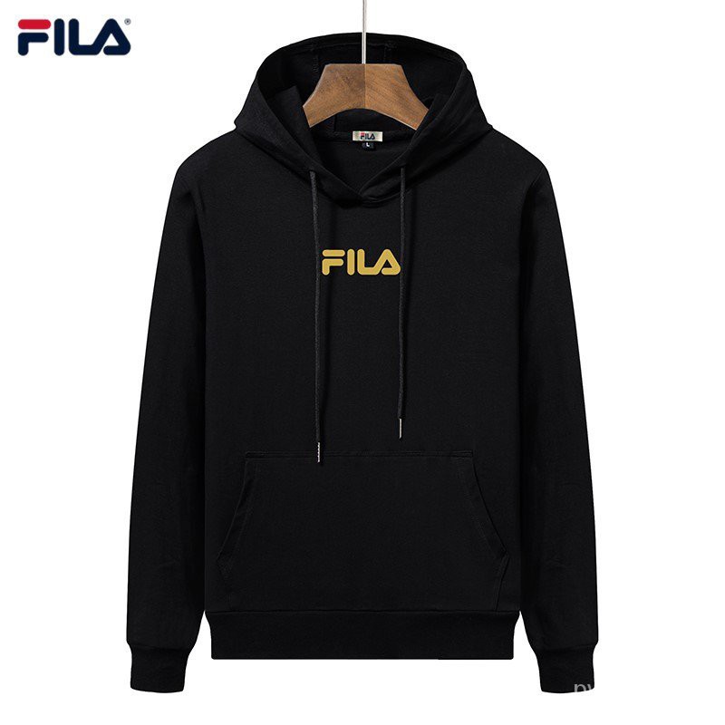 FILA ผู้ชายแขนยาว 2020 ฤดูใบไม้ร่วงใหม่มีฮู้ดเสื้อกันหนาวเสื้อสวมหัว ...