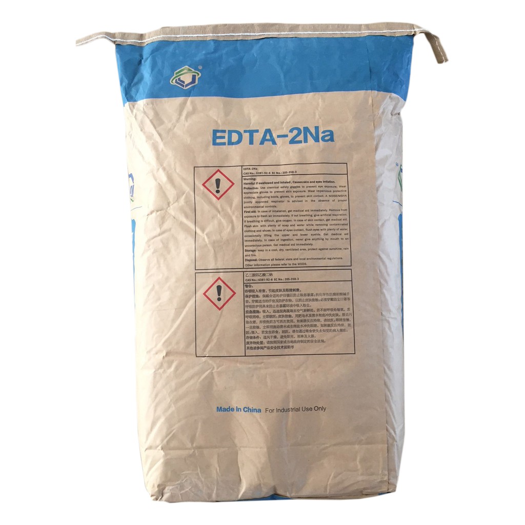 Disodium EDTA สารจับประจุในน้ำ สำหรับผลิตภัณฑ์เครื่องสำอาง และเคมีภัณฑ์ ...