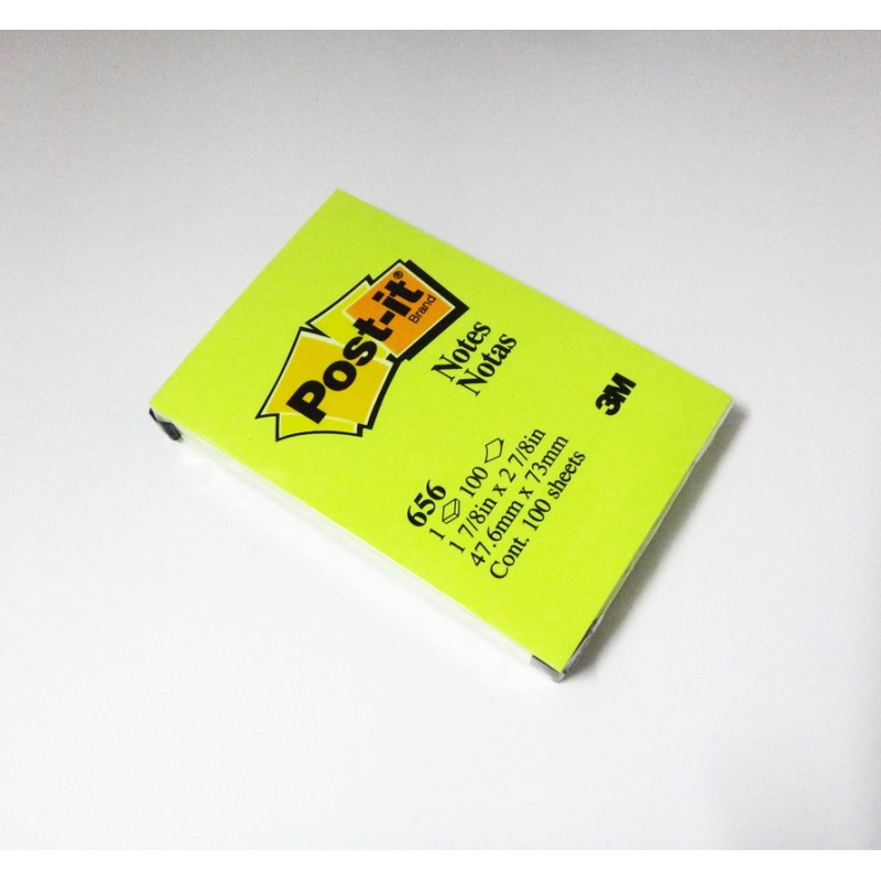 Taweemitr กระดาษโน๊ตมีกาว Post-It 656 ขนาด 2x3 นิ้ว | Shopee Thailand