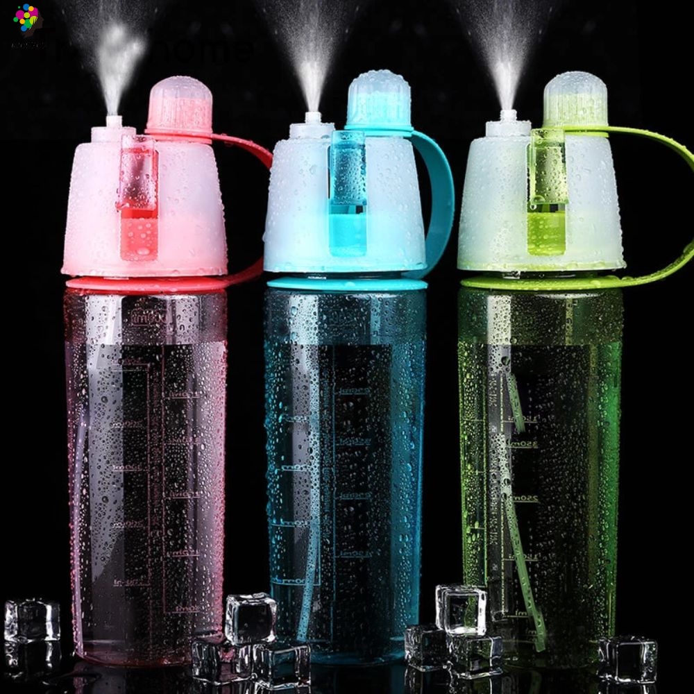 Humidifiers 500ml Portable USB Wishing Bottle Mist Spray Light Bar ...