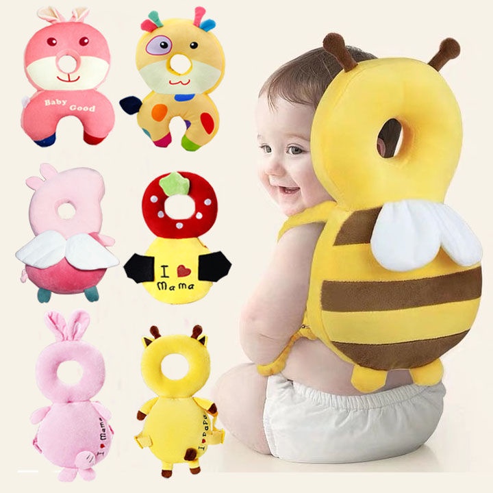 กันตก♟♛Diaai Baby Anti-fall Pillow Summer Baby head pillow protector ...