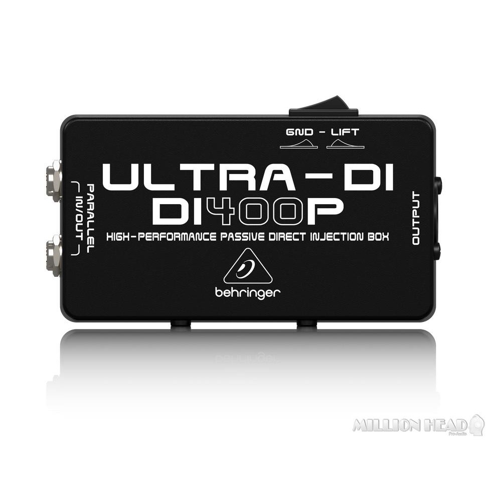 Behringer : ULTRA-DI DI400P ( DI Box แบบ Passive ไม่ต้องใช้ถ่าน คุณภาพ ...