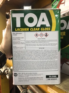 แลคเกอร์เงา TOA T-5000 , แลคเกอร์ด้าน TOA T-5500 ขนาด แกลลอน 3.785 ลิตร | Shopee Thailand