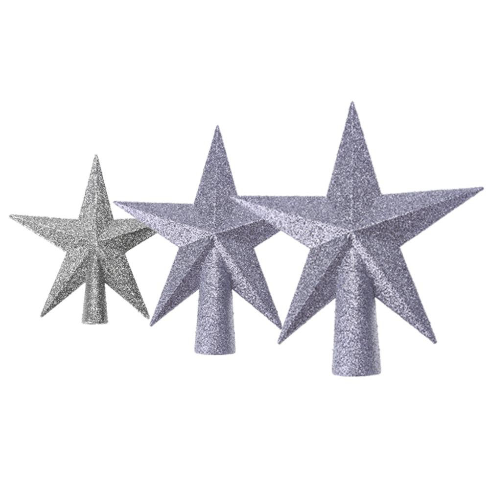 mioChristmas Tree Top Sparkle Stars Xmas Decor Accessories Ornament ...