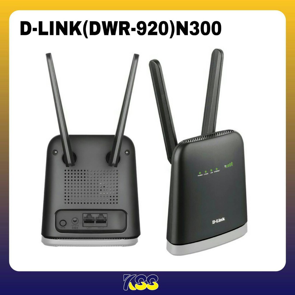 4G Router D-LINK (DWR-920) Wireless N300 | Shopee Thailand