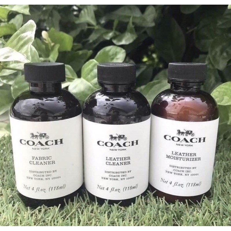 น้ำยาทำความสะอาดกระเป๋าCoach Leather Cleaner Coach Leather Moisturizer ...